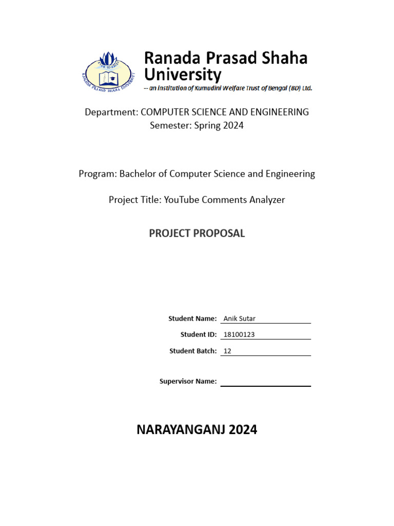 Project Proposal of NPL Comment Analyzer | PDF | Machine Learning | You ...