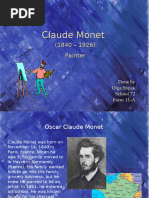 Monet's "Woman with a Parasol" Analysis | PDF | Claude Monet | Impressionism