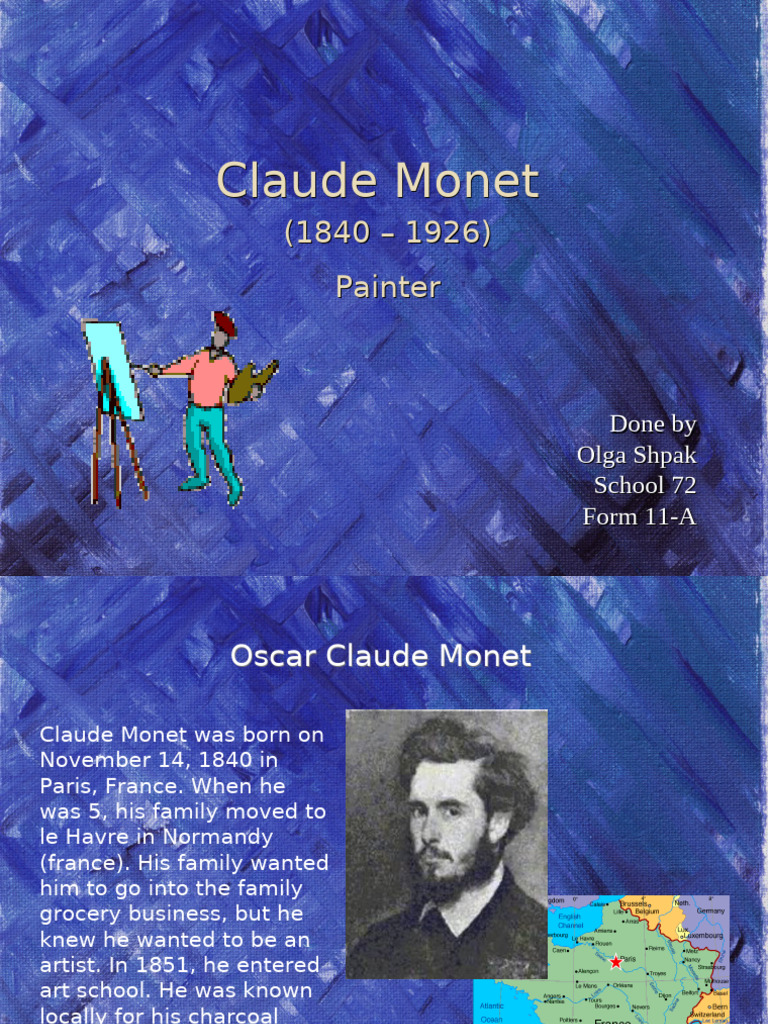 Claude Monet | PDF | Claude Monet | Paintings