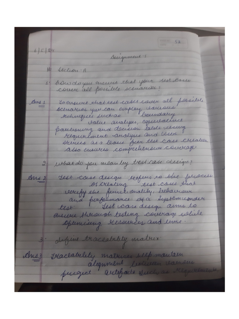 Test Automation A1 | PDF