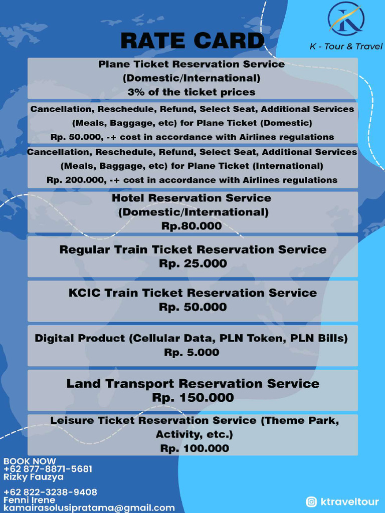 Rate Card KSP English | PDF