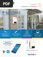 Solax Inverter Datasheet Overview | PDF | Alternating Current ...