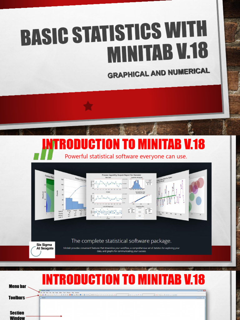 Minitab V18 | PDF | Median | Mode (Statistics)