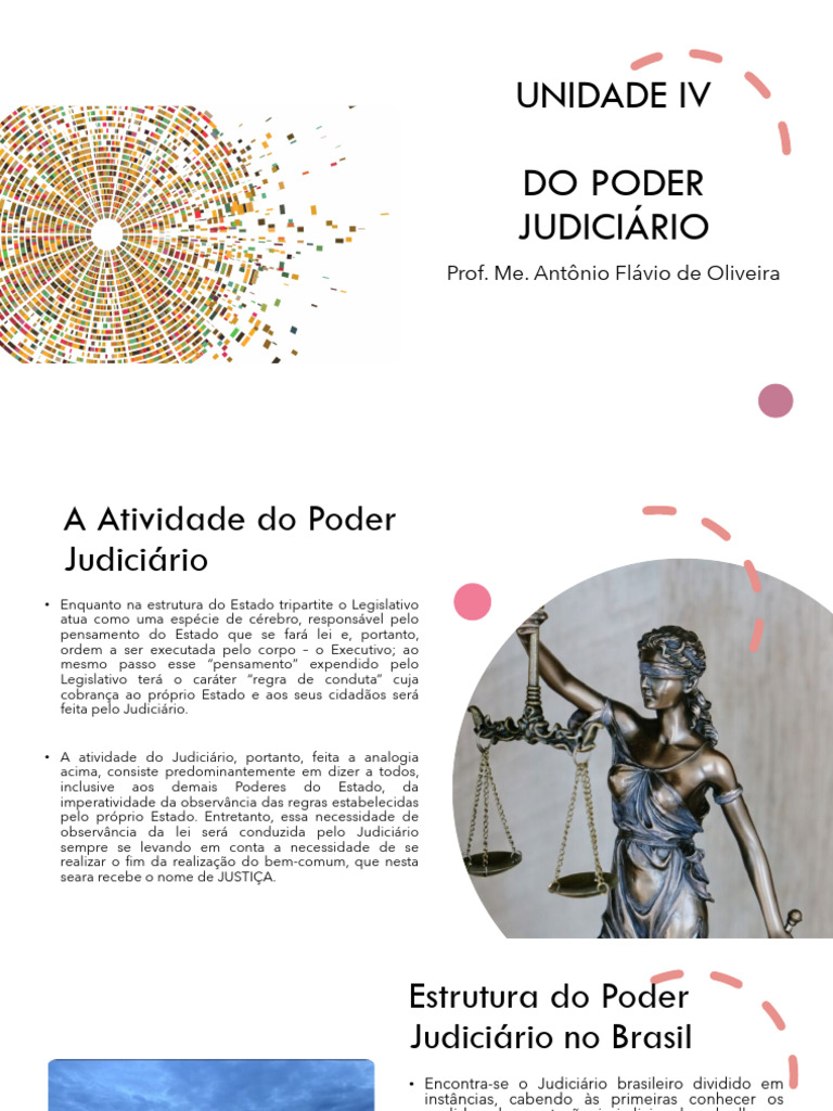 Estrutura e Funções do Poder Judiciário | PDF | Jurisdição | Governança