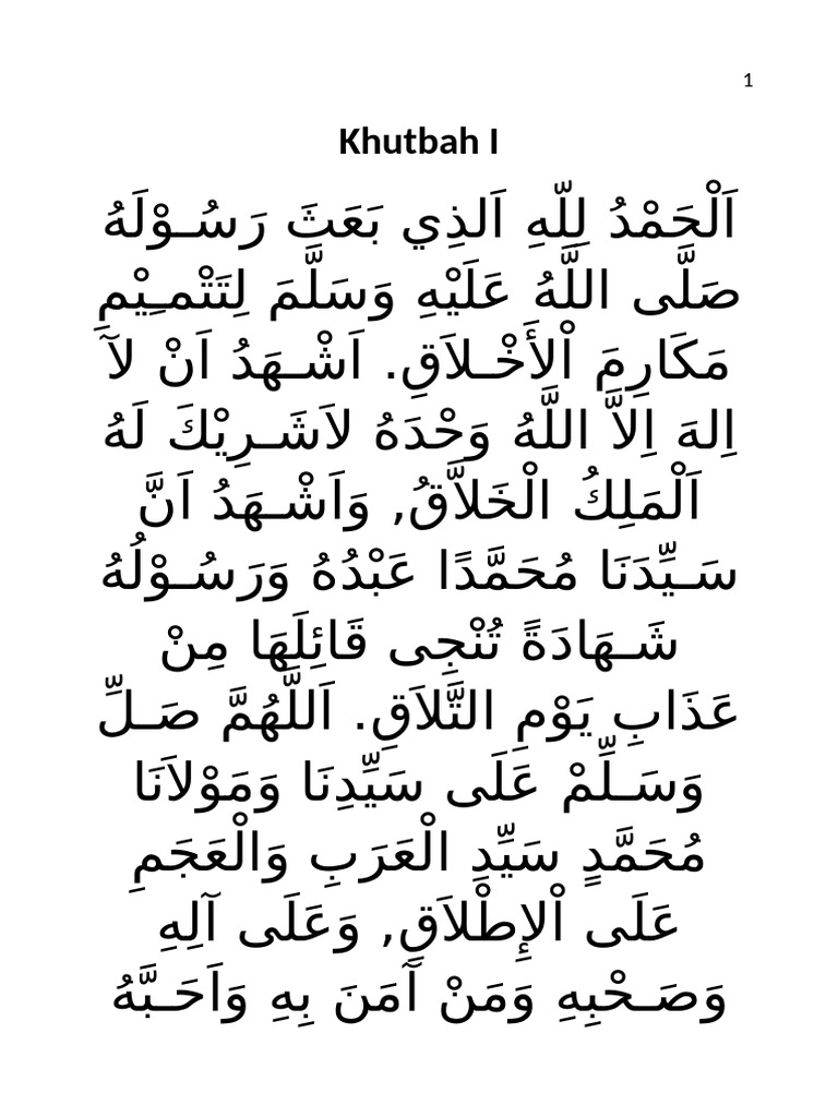 Khutbah Maulid Nabi Darul Huda sEPTEMBER 2023 | PDF | Agama & Spiritualitas