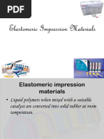 Elastomeric Impression Materials Guide | PDF | Elastomer | Materials