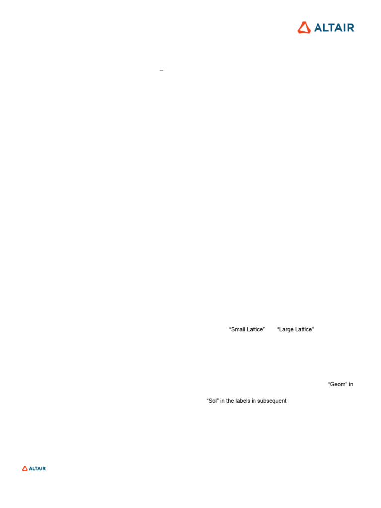 Stress Analysis of Lattice Structures | PDF | Finite Element Method | Structural Analysis