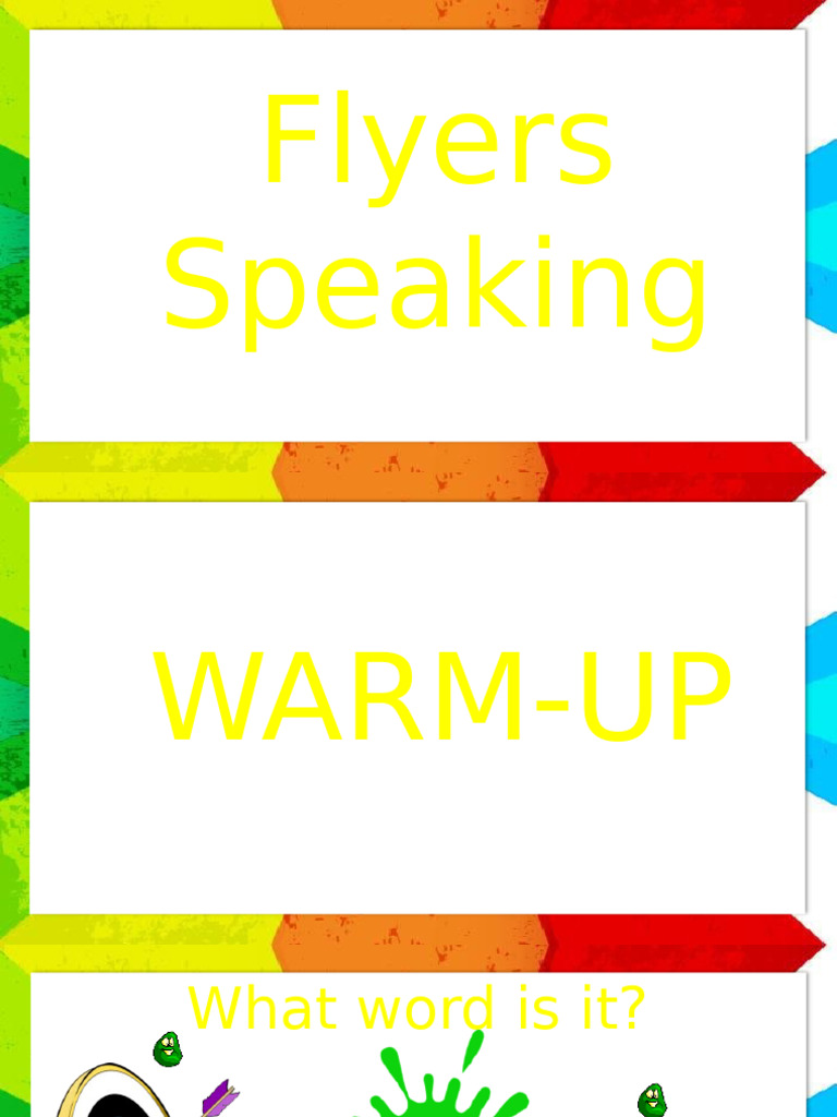 FLYER SPEAKING | PDF