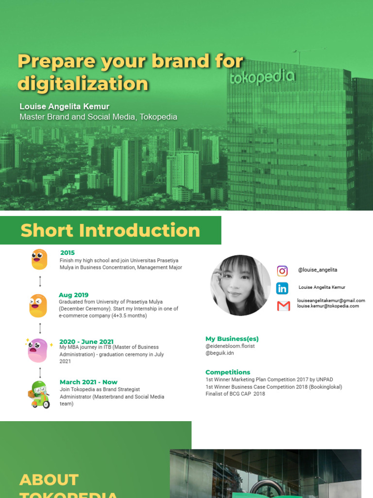 Prepare Your Brand For Digitalization Exabytes Louise Angelita | PDF ...