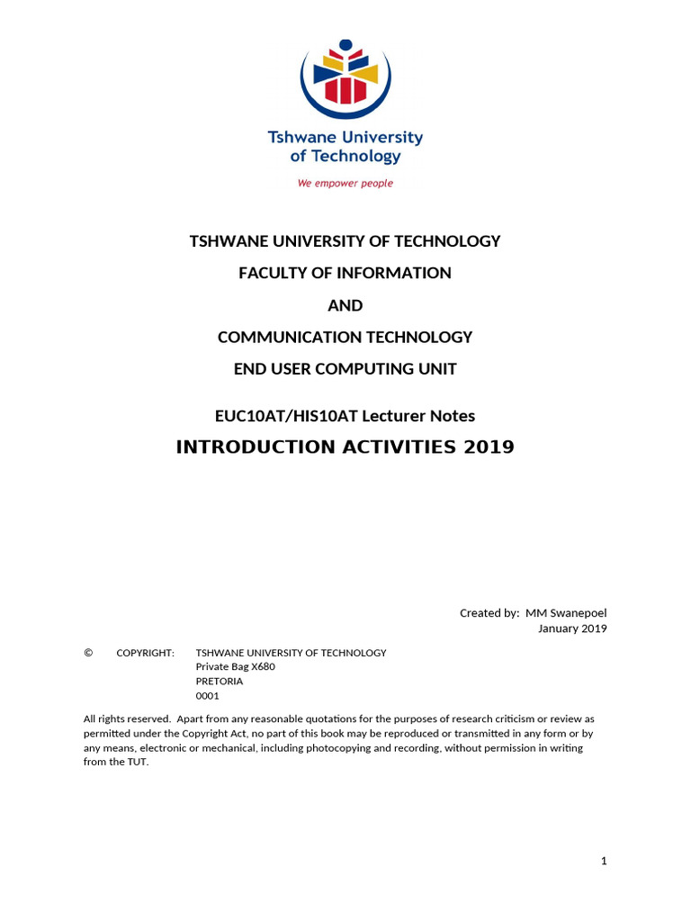 Power Point Actvity | PDF | Microsoft Word | Computing