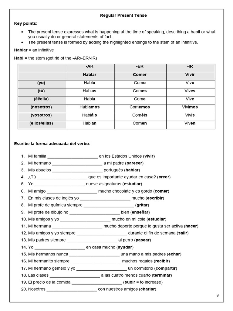 Grammar Revision Booklet | PDF