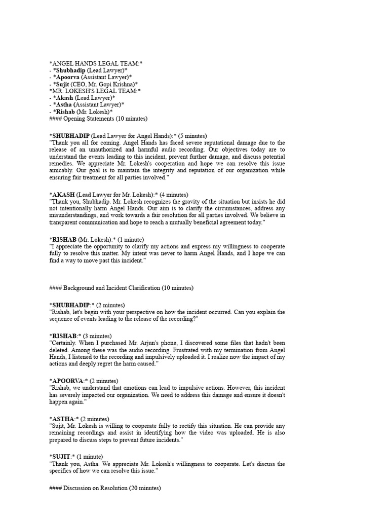 Negotiation.docx | PDF