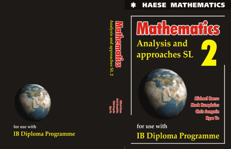 Mathematics Analysis and Approaches SL II 1x | PDF