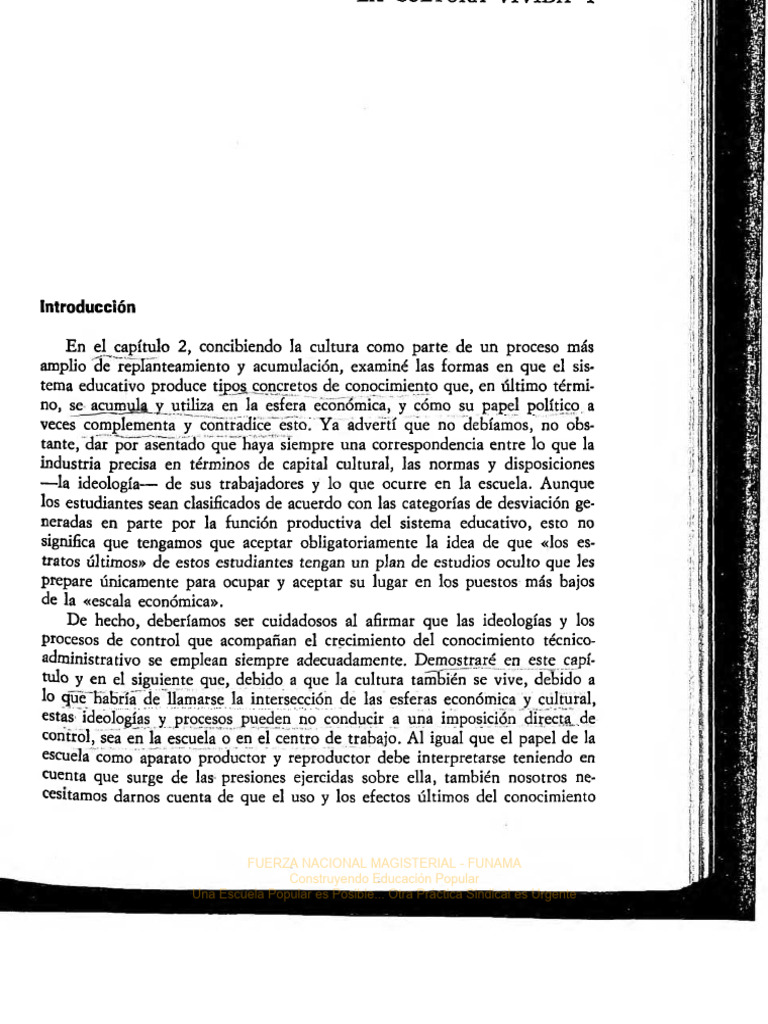 Educación y Poder - Michael Apple | PDF | Autoajuda | Bem-estar