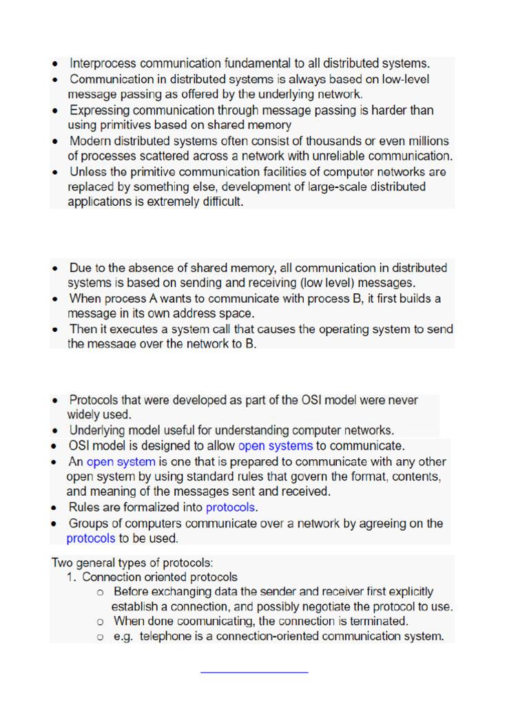 Chapter 4 Communication | PDF | Multicast | Computer Network