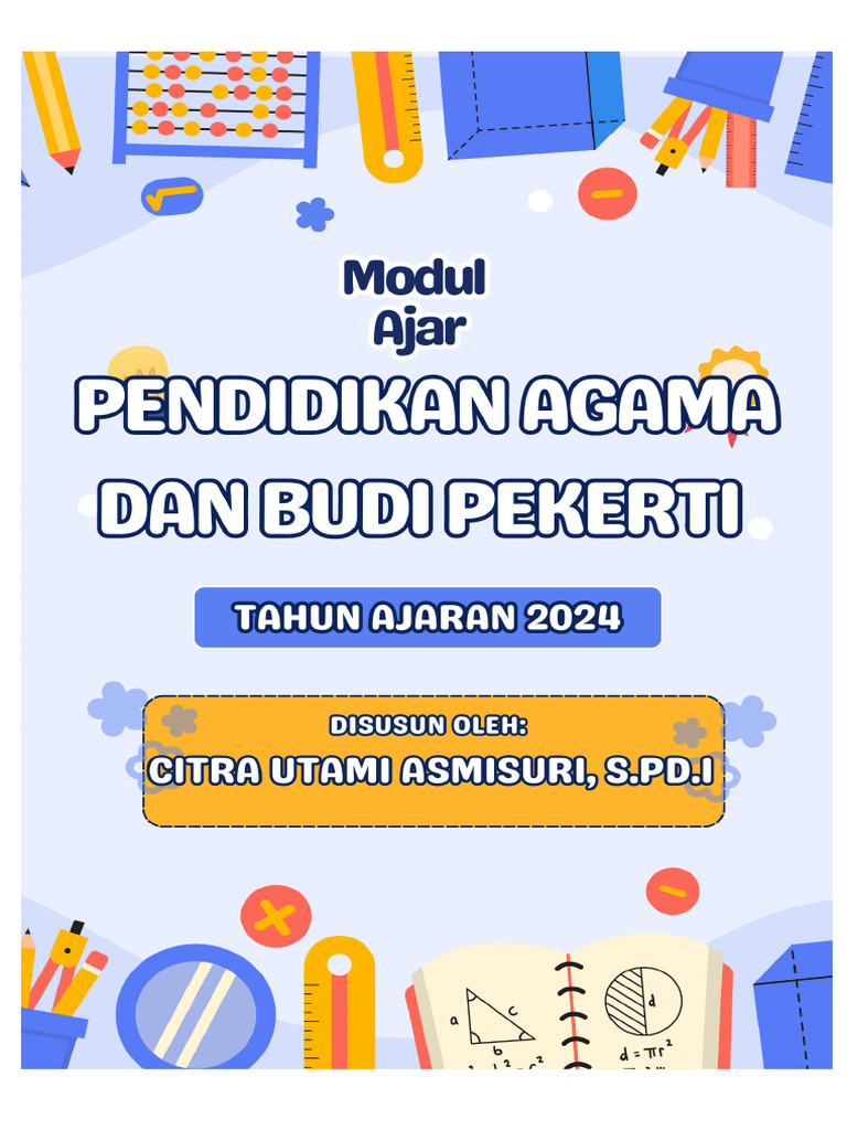 Modul Ajar PBL Sujud | PDF | Karier & Perkembangan