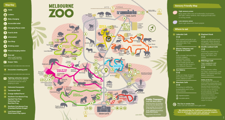 Mz Property Sensory Map 2021 | PDF | Zoo | Zoology