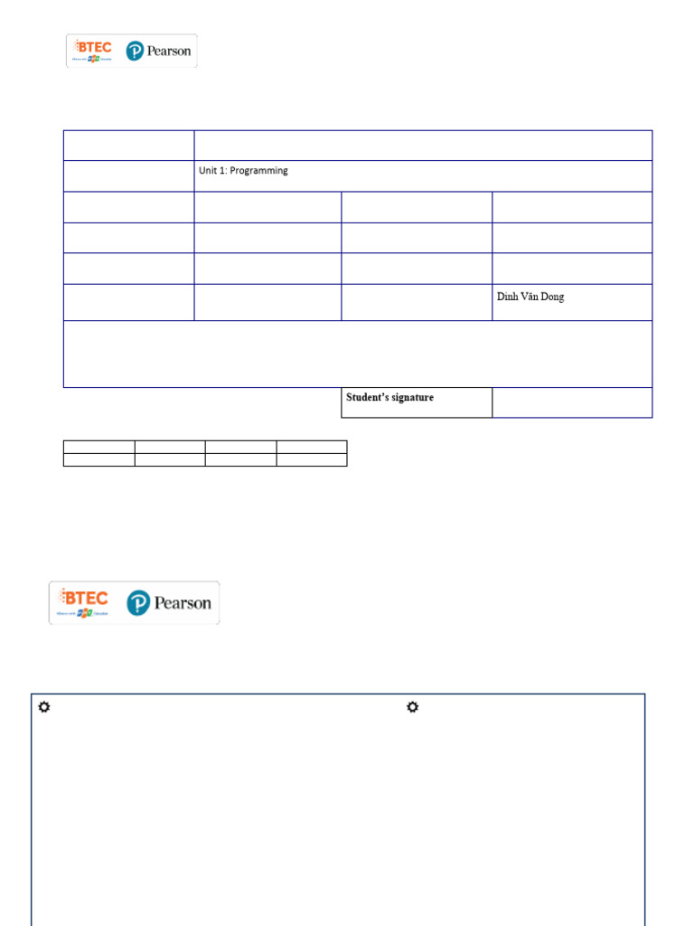 Assignment 2nd Programming Anhnd Bh01788 | PDF | Computer Programming | Algorithms