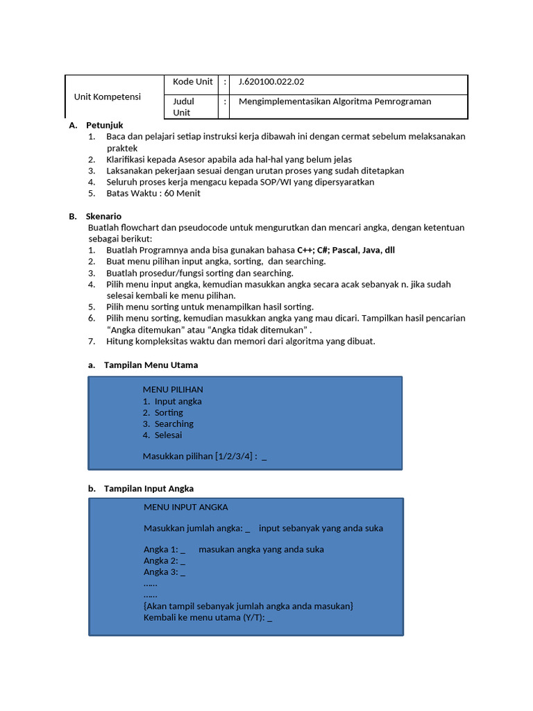 Mengimplementasikan Algoritma Pemrograman | PDF | Metode & Bahan Ajar | Komputer