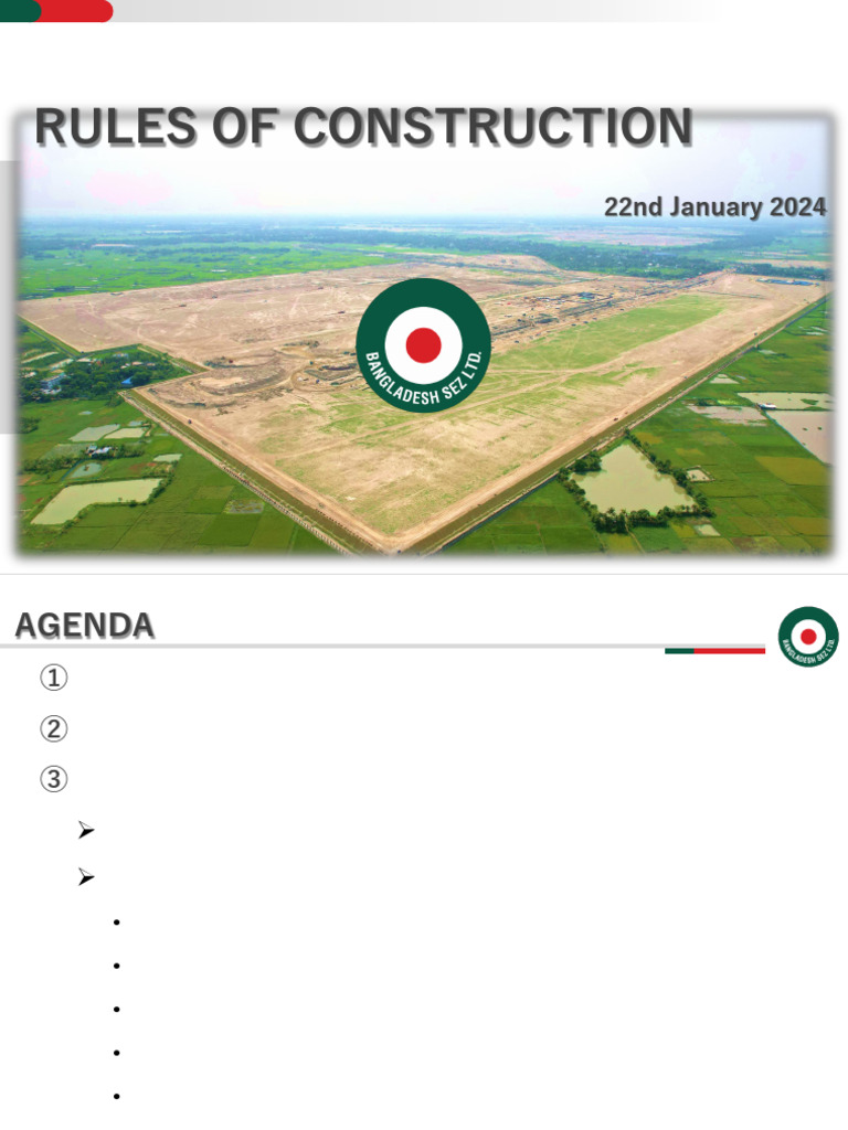 BSEZ Construction Guidelines | PDF | Safety