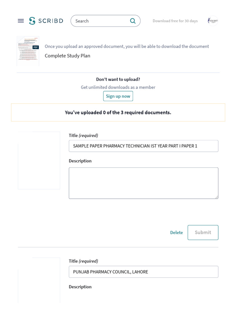 Upload A Document - Scribd | PDF