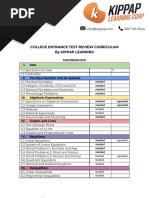 USTET 2025 Exam Coverage Guide | PDF