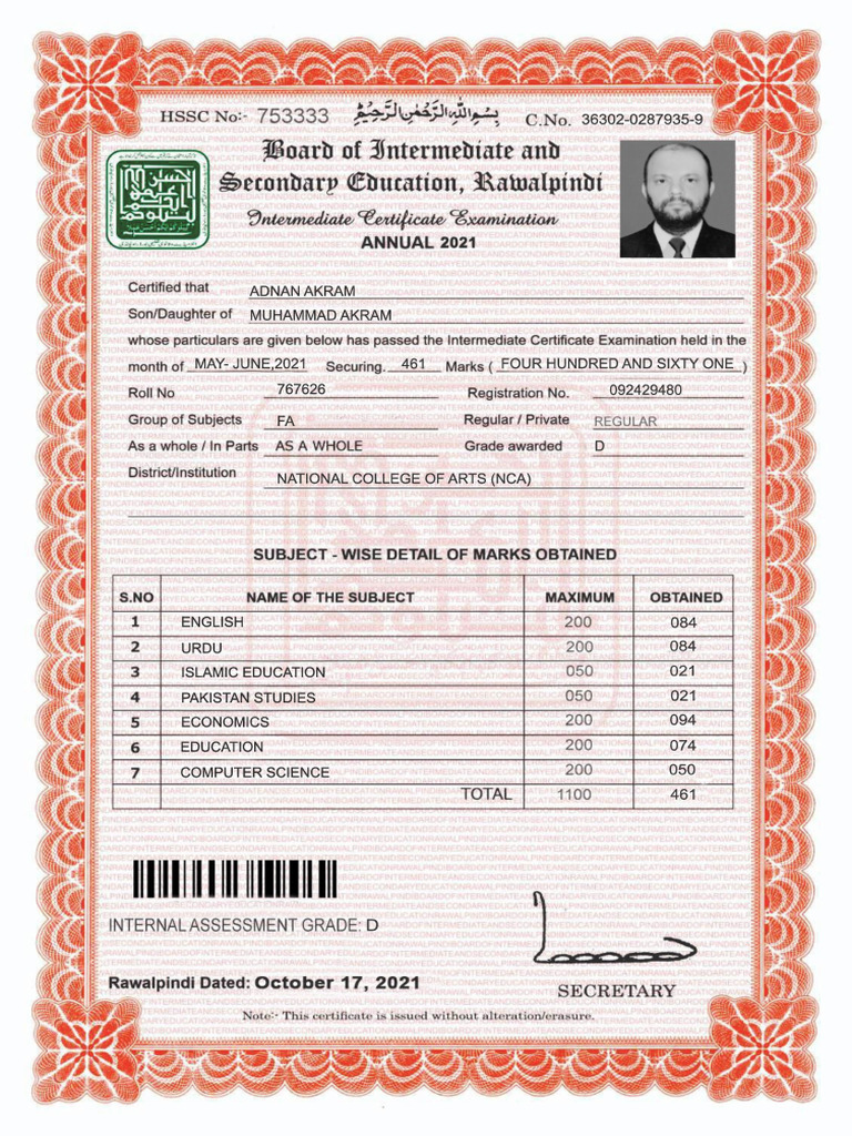 Adnan Akram Fa PDF | PDF