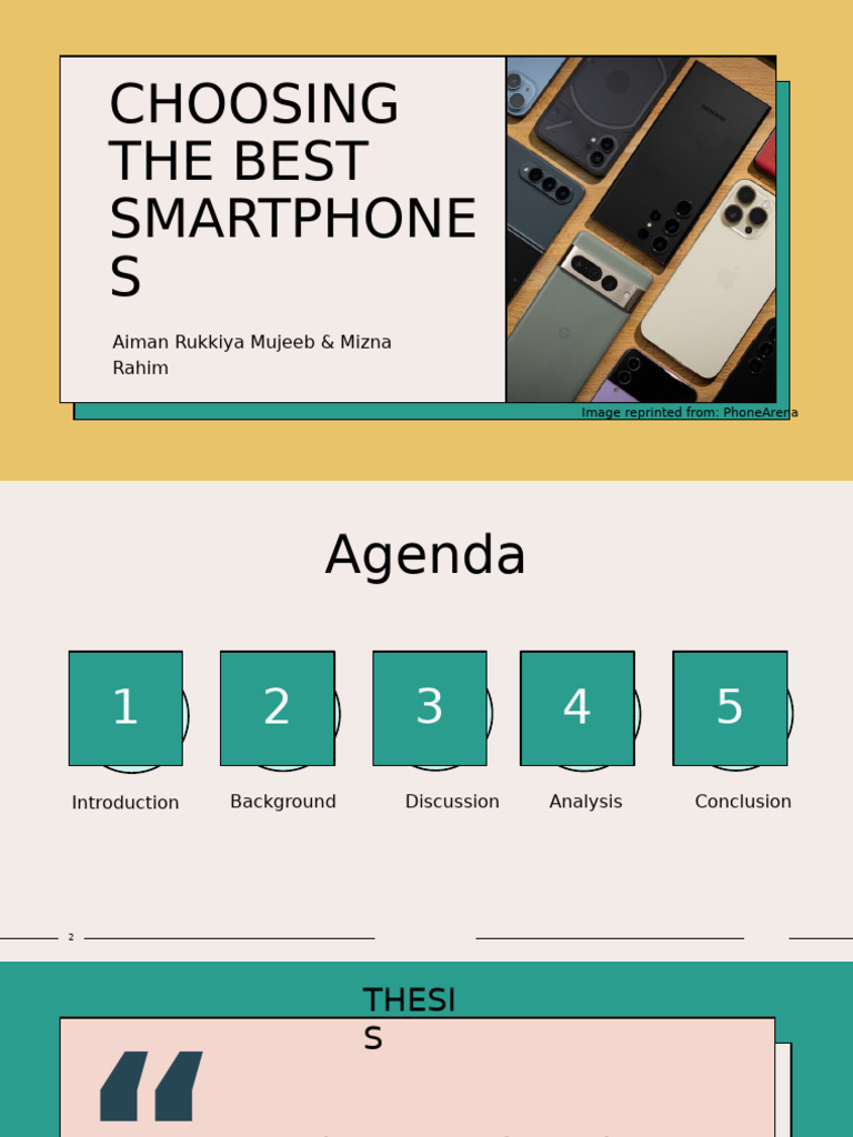 Choosing The Best Smartphones | PDF | Smartphone | Android (Operating System)