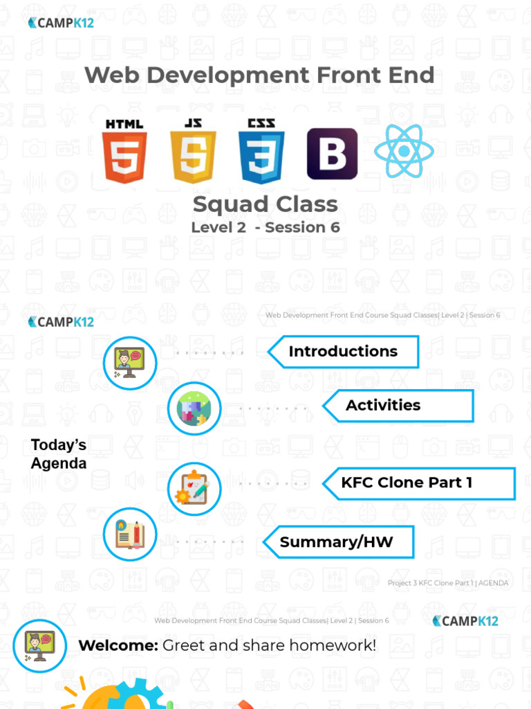 GC_9-12_FE_Slides_L2S6 | PDF | Bootstrap (Front End Framework) | Responsive Web Design