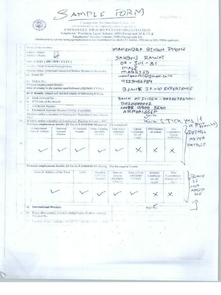 Sample Forms - Joining Kit | PDF