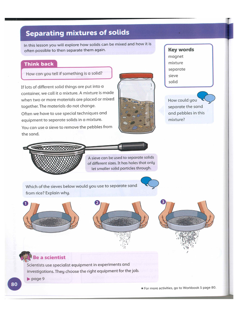 Unit Test Science 5 | PDF