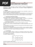 Diapo 1 - Transformateur Triphasé | PDF | Transformateur électrique | Inducteur