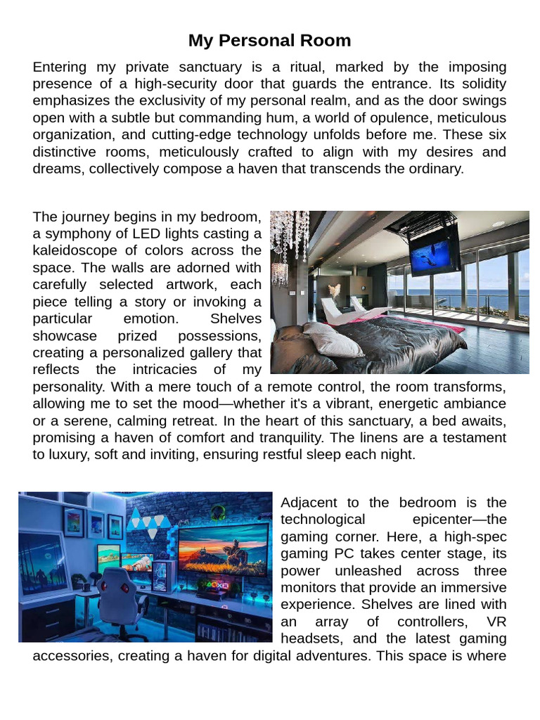 My Personal Room | PDF