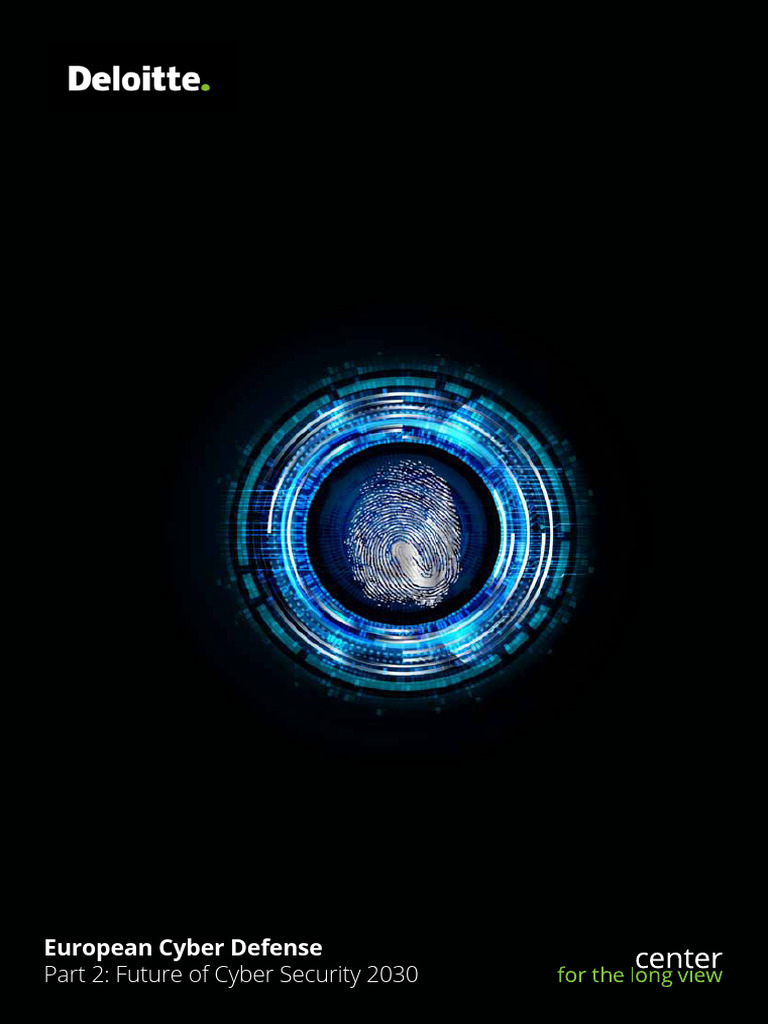 Deloitte European Cyber Defense Report Part 2 | PDF | Computer Security ...