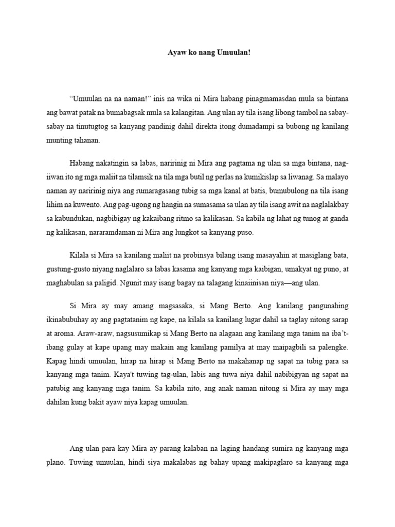 Ayaw Ko | PDF