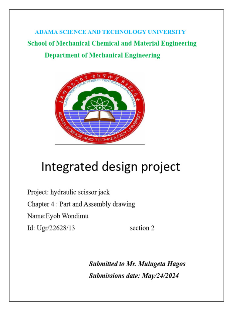 2 - Eyob Wondimu | PDF | Engineering | Mechanical Engineering