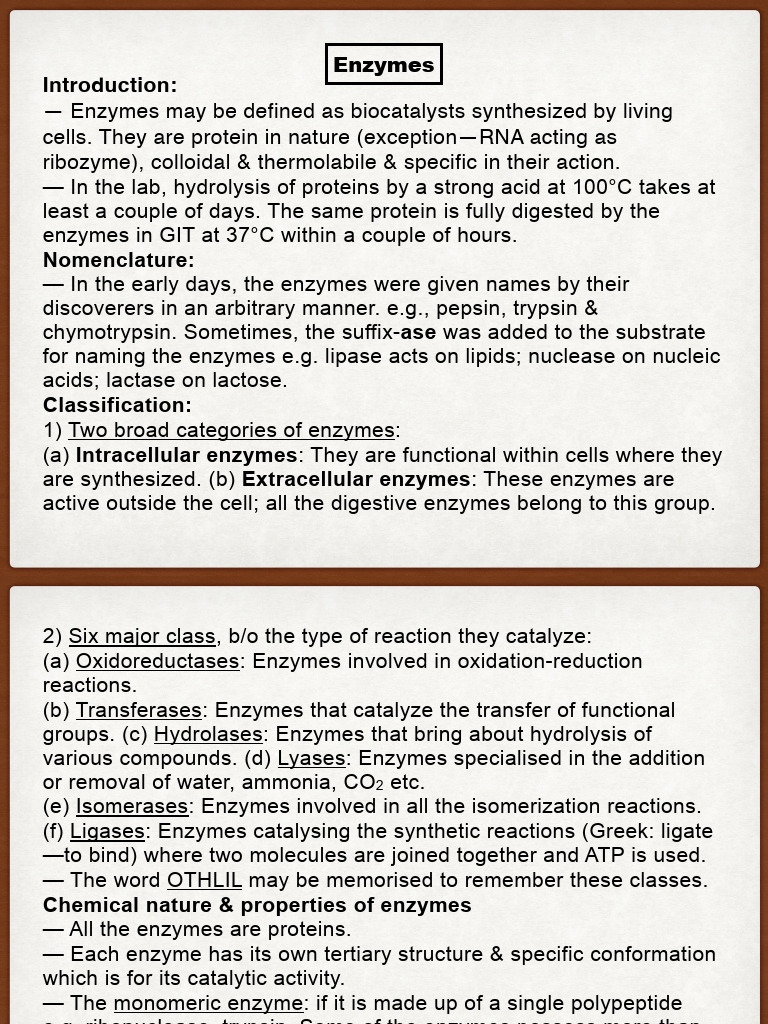 2.1 Enzyme | PDF | Enzyme | Enzyme Inhibitor