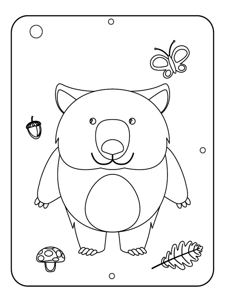 Animal Coloring Pages 02 PDF | PDF