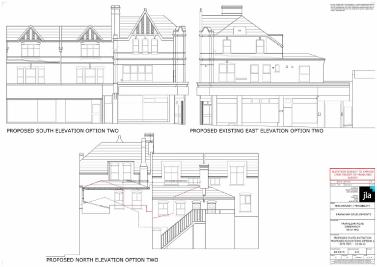 19-0213-211 Greenwich, Trafalgar Road-Option2 Elv | PDF