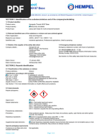 Safety Data Sheet for Hempadur Quattro Base | PDF | Safety | Toxicology