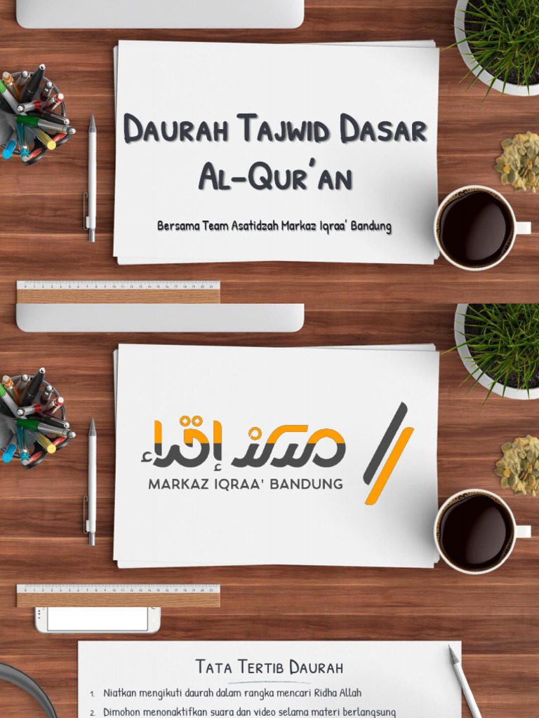 Daurah Dasar Tajwid Al Quran | PDF