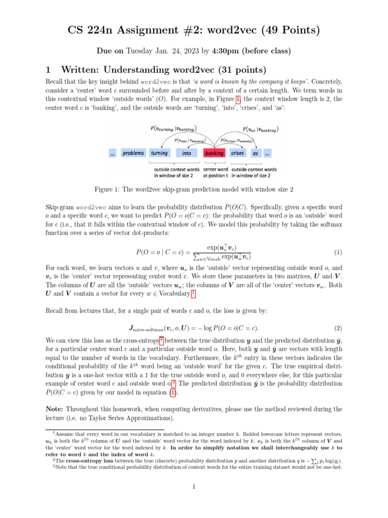 A2 Handout | PDF | Derivative | Vector Space