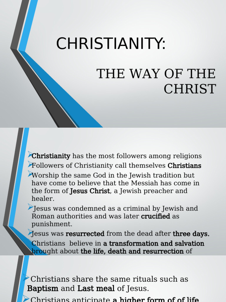 Overview of Christianity and Its Beliefs | PDF | Sacraments | Jesus