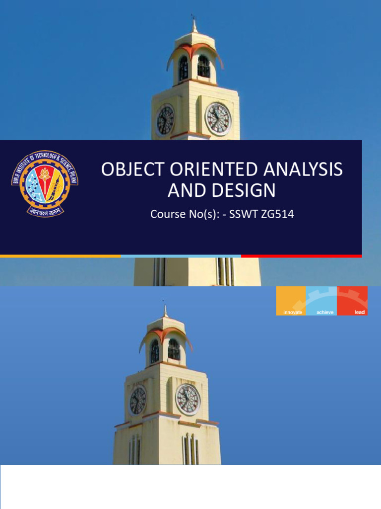 WASE-WIMS-OOAD-Week - 02 | PDF | Agile Software Development | Software Development Process