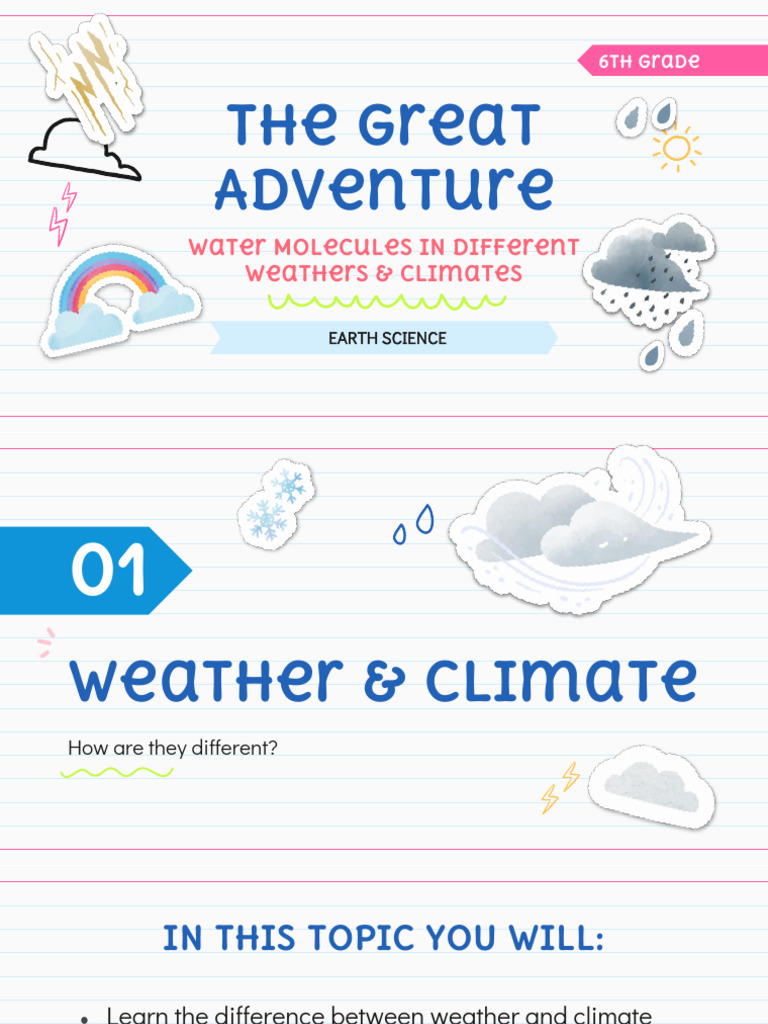 Weather vs. Climate: 6th Grade Guide | PDF | Ice Age | Weather