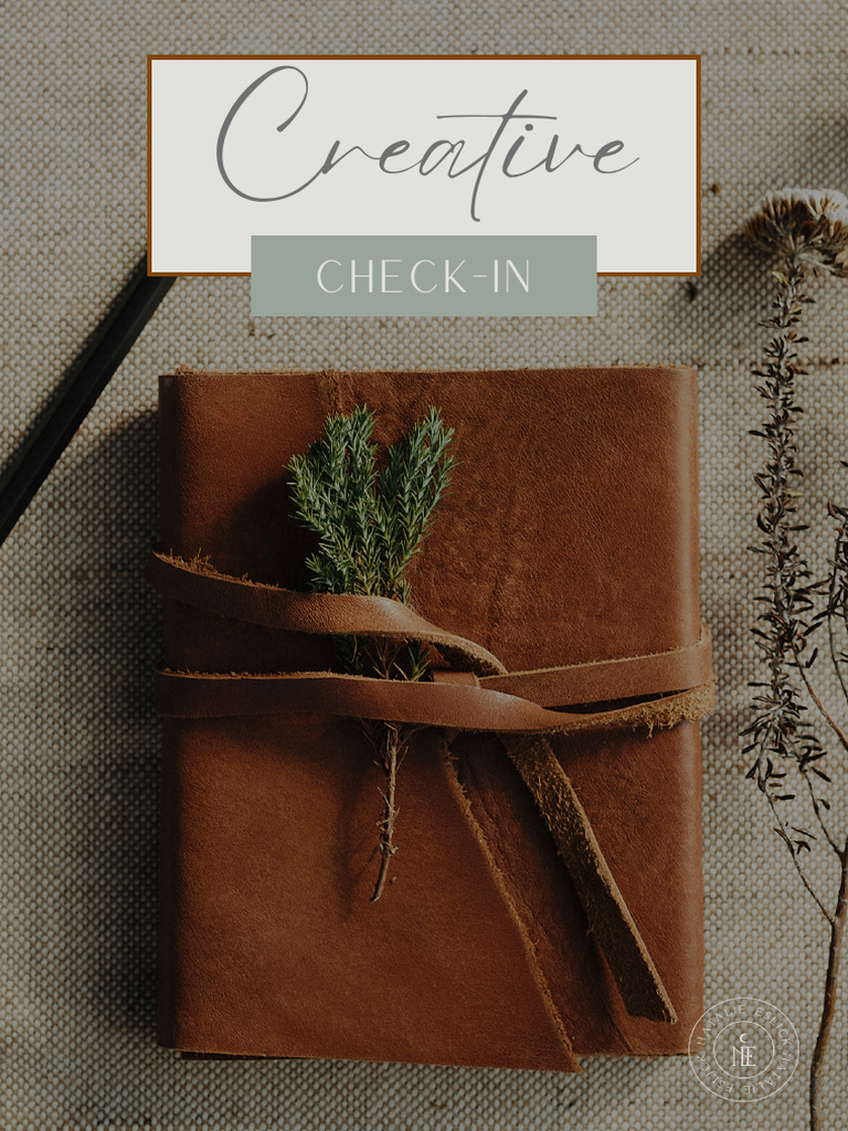 A4 Creative Check-In - by Natalie Eslick | PDF | Psychology | Cognitive ...