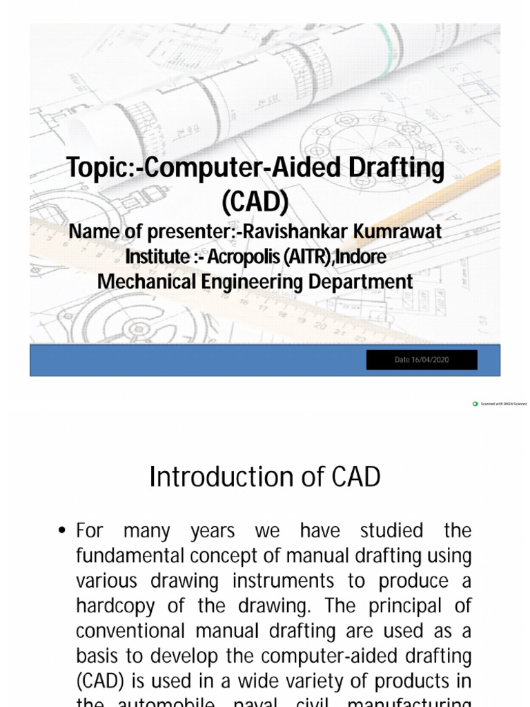 PDF PPT of Autocad | PDF