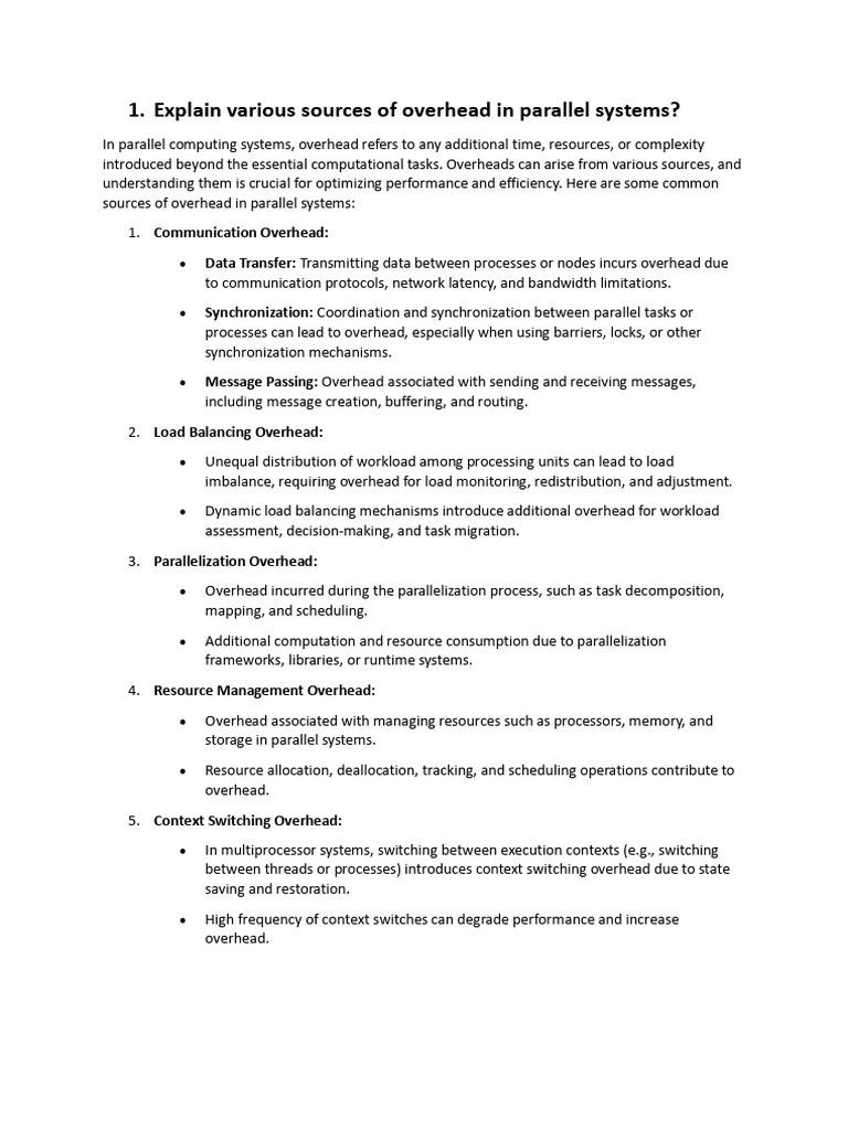 Analysis Modeling Of Parallel Programs Pdf Parallel Computing Scalability