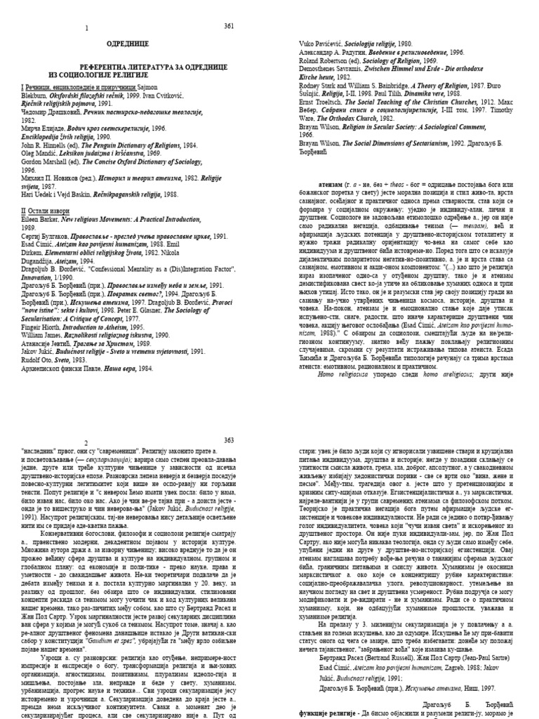 Politikologija Religije Skripta Tanaskovic PDF Free | PDF