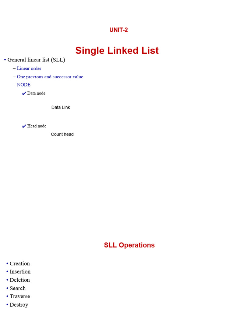 Singley Linked List | PDF | Data Management | Software Engineering